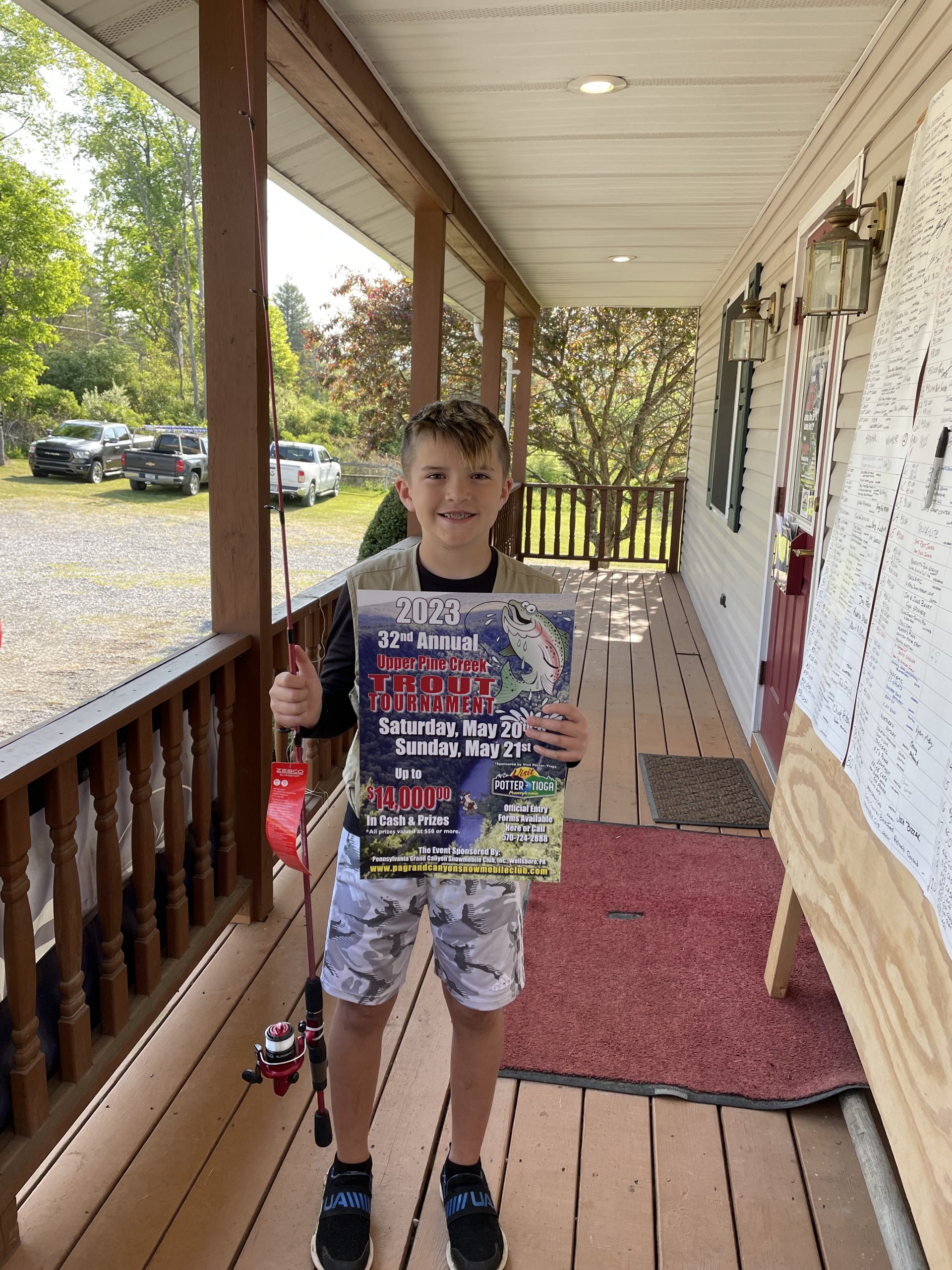 Trout Tournament – 2023 Winners – PA Grand Canyon Snowmobile Club